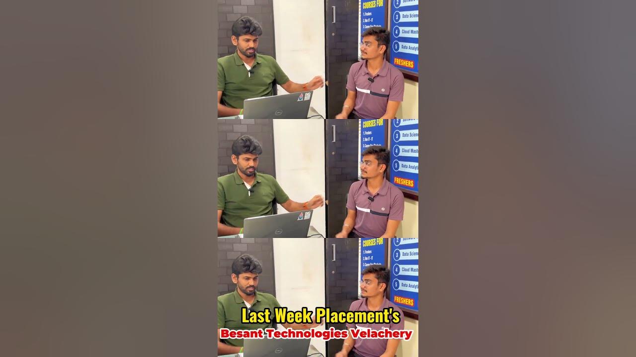 Recent Placements List | Java / Python Full Stack course in chennai ...