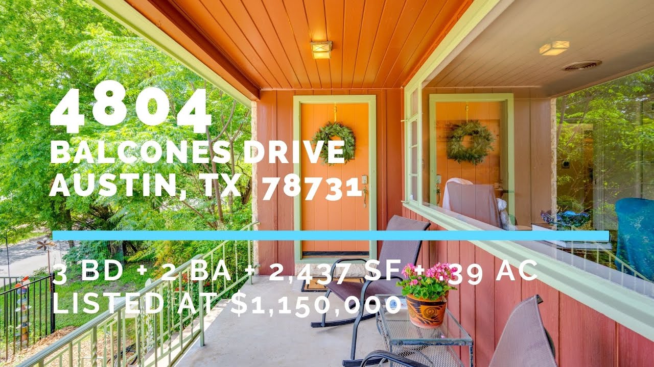 Mid-Century Charm in Highland Park West - 4804 Balcones Drive! // Chris ...