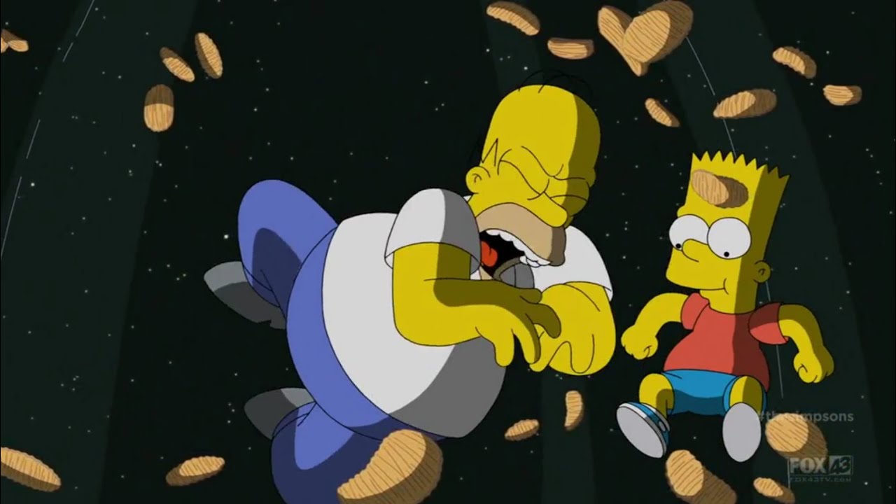 The simpsons do'h scene - YouTube