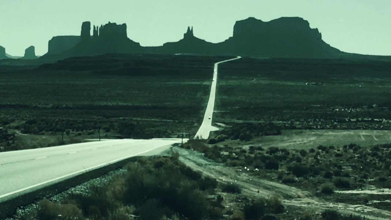 Forrest Gump Hill in Monument Valley, Utah - YouTube