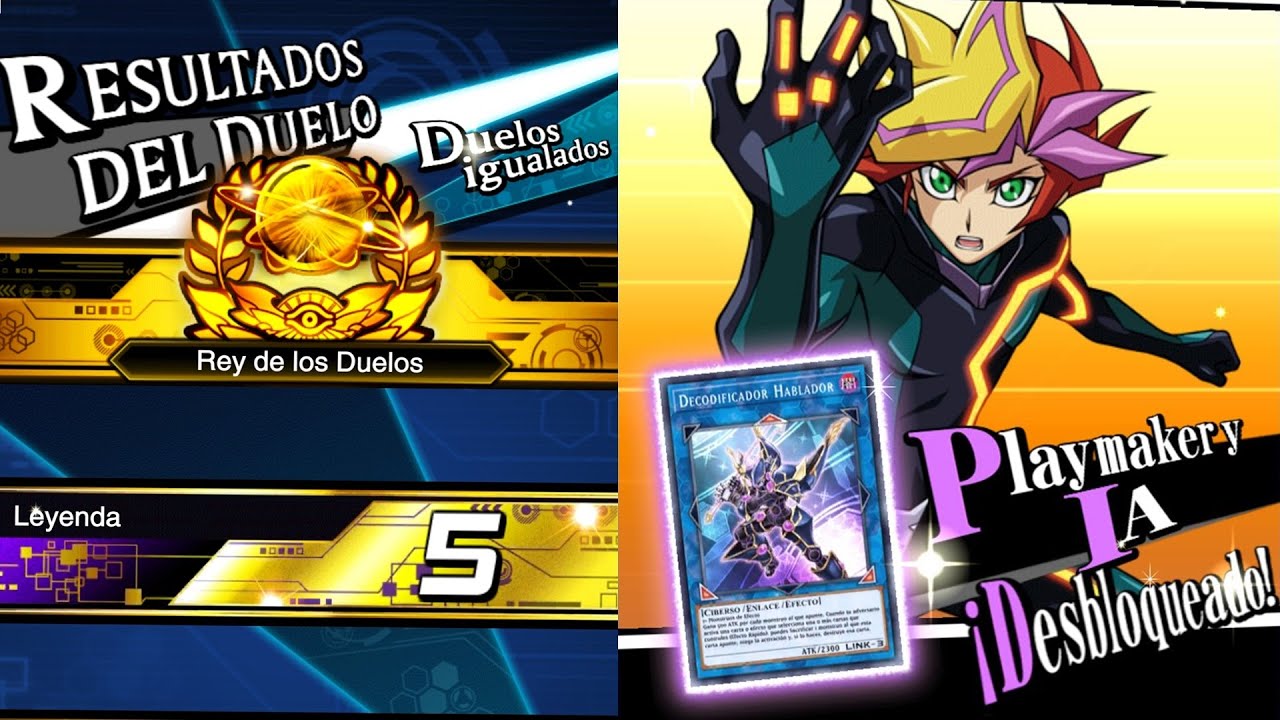 ¡NUEVO MUNDO, RANKED CON PLAYMAKER! | Yu-Gi-Oh! Duel Links - YouTube