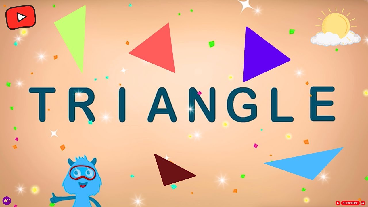 Shapes & ABC Alphabet | Tracing & Phonics TRIANGLE 🔻 | Explore the ...