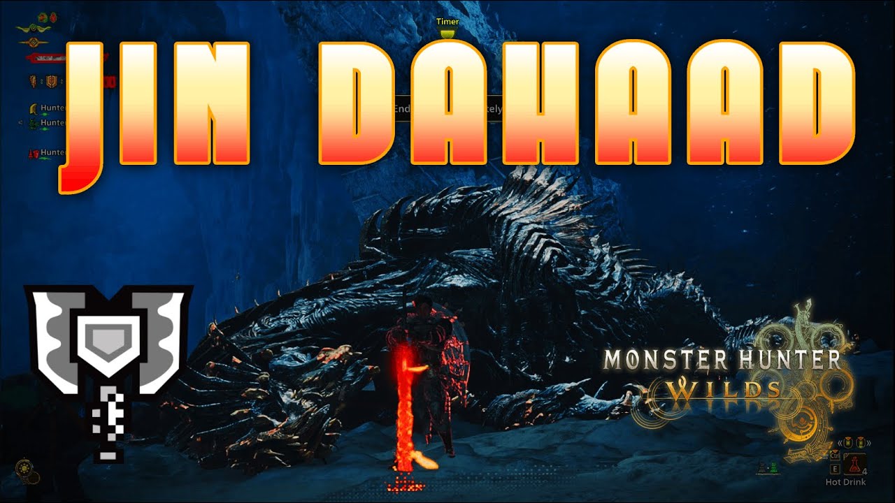 Epic Battle with Jin Dahaad – Monster Hunter Wild Fight - YouTube