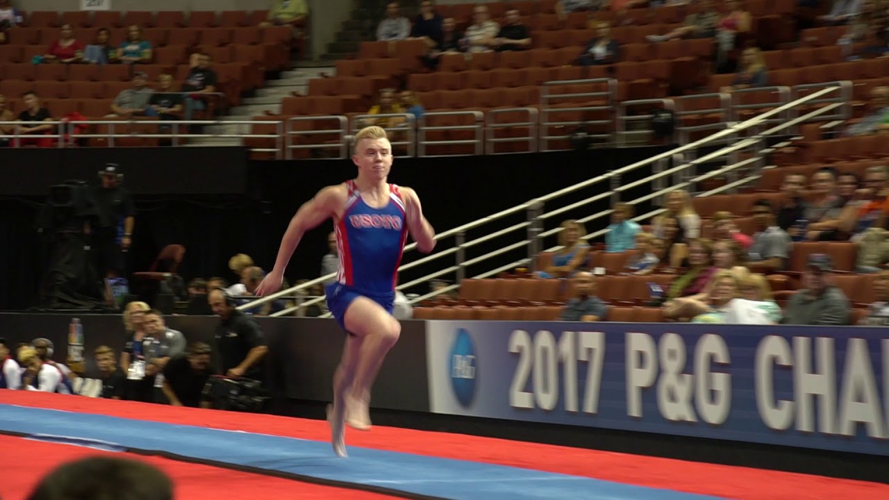 Cameron Bock - Vault - 2017 P&G Championships - Senior Men - Day 1 ...