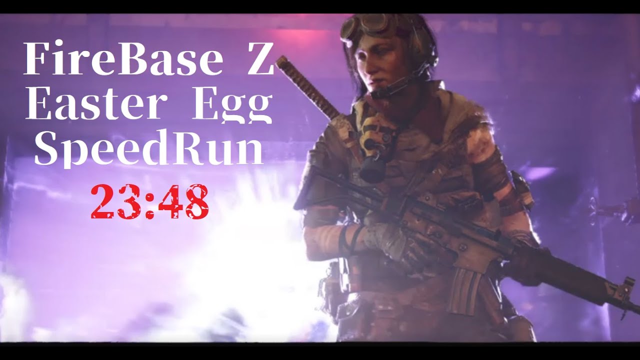 Firebase Z 4player Easter Egg Speed Run 23:48 世界3位 - YouTube