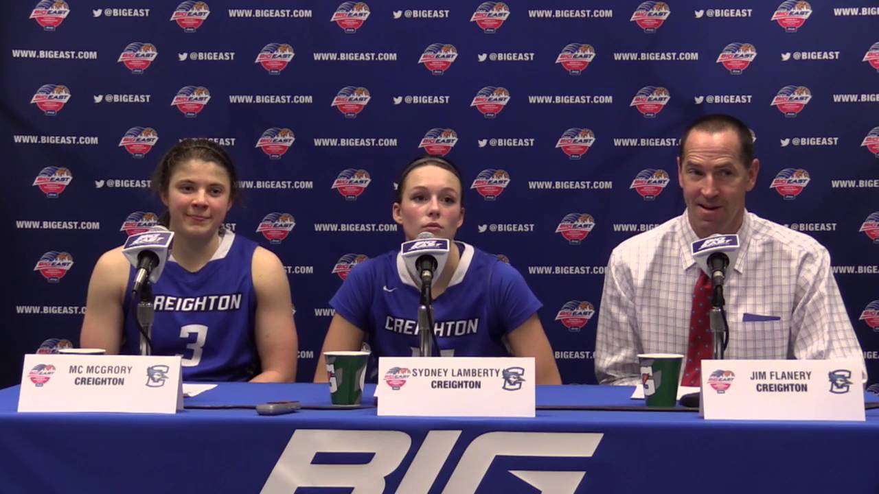 WBB Press Conference - Creighton vs. Villanova (3/6/16) - YouTube