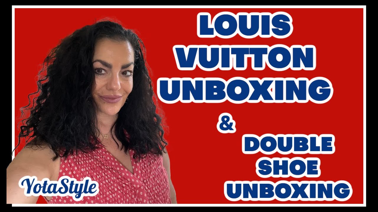 LOUIS VUITTON UNBOXING/ DOUBLE SHOE UNBOXING & SKIMS REVIEW! #Athlefit ...