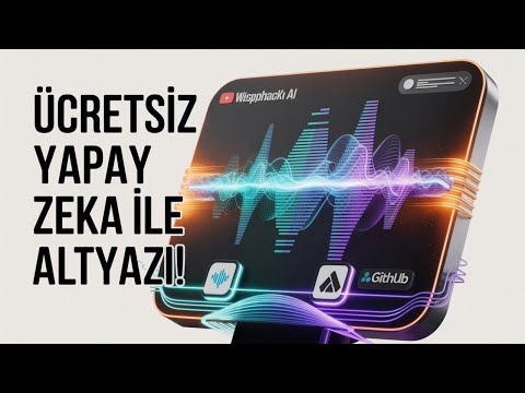 Whisper AI ile Sesi Metne Çevir! Ücretsiz Altyazı ve Çeviri Aracı