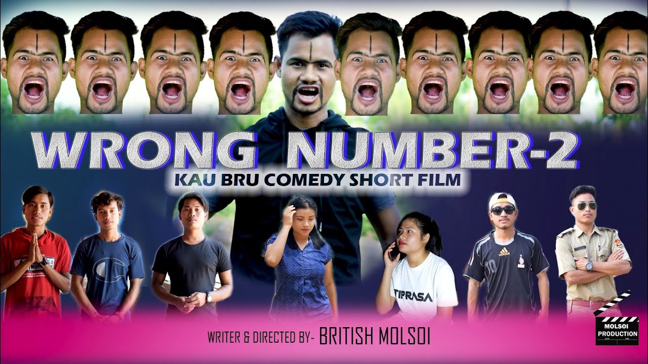 Wrong Number Part -2 || New Kau Bru Comedy Short film_2020 - YouTube