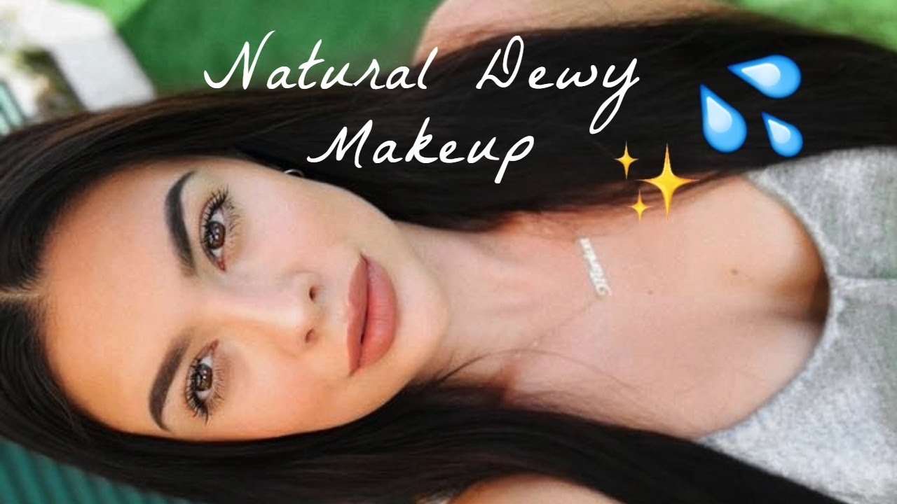 NATURAL DEWY MAKEUP TUTORIAL | Monica Jaco - YouTube