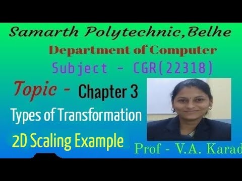 Chapter 3 | 2D Scaling Example - YouTube