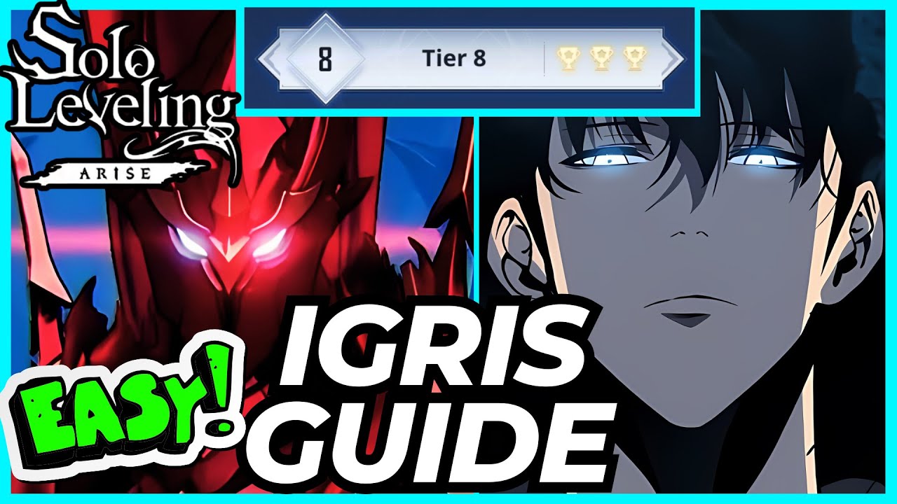 [Solo Leveling: Arise] Igris Guide! NEVER LOSE! - YouTube