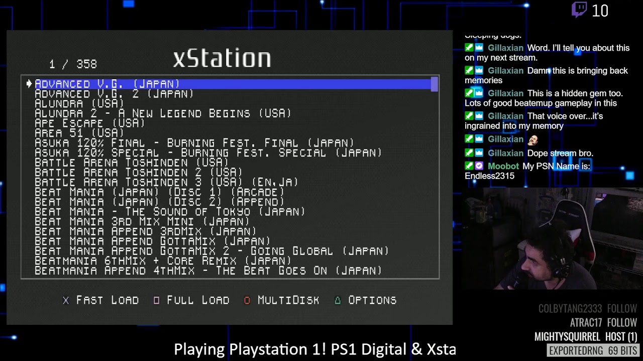 PlayStation 1 Stream! PS1 Digital & Xstation in the house! - YouTube