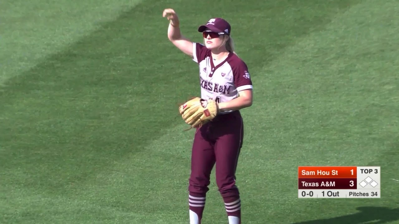 Softball: Highlights | A&M 4, Sam Houston State 3 - YouTube