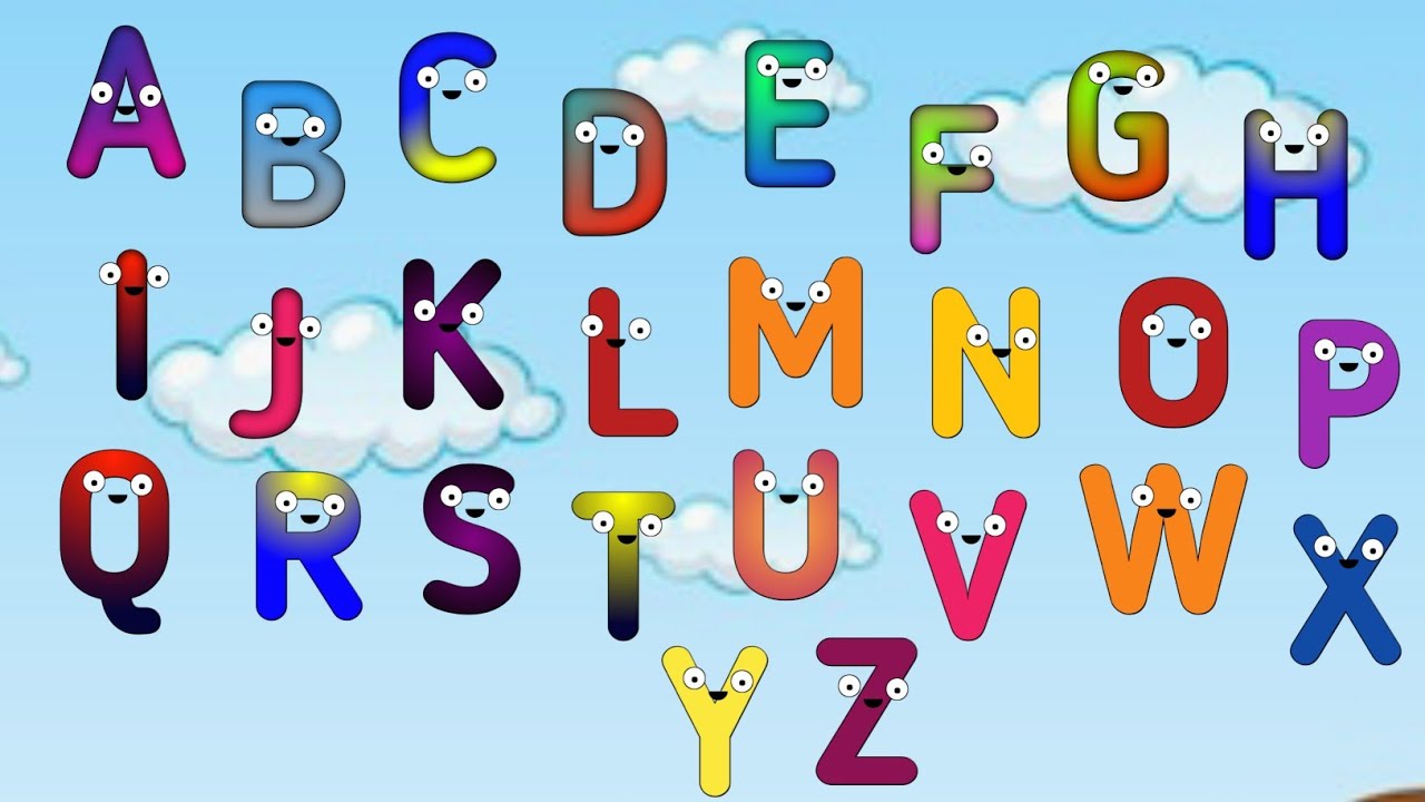 Learn the Alphabet with ABC song Uppercase Letters - Kidstube.95 - YouTube