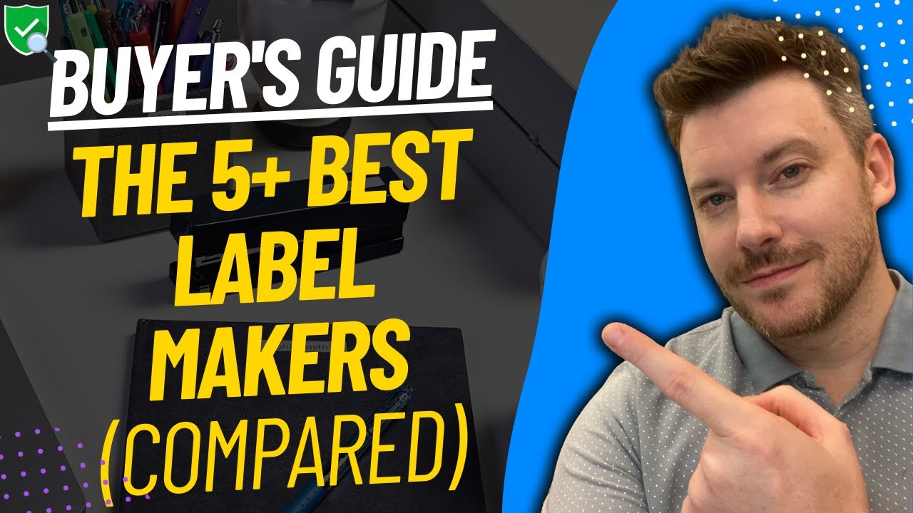 TOP 5 Best Label Makers | Best Label Printer Reviews (2024) - YouTube