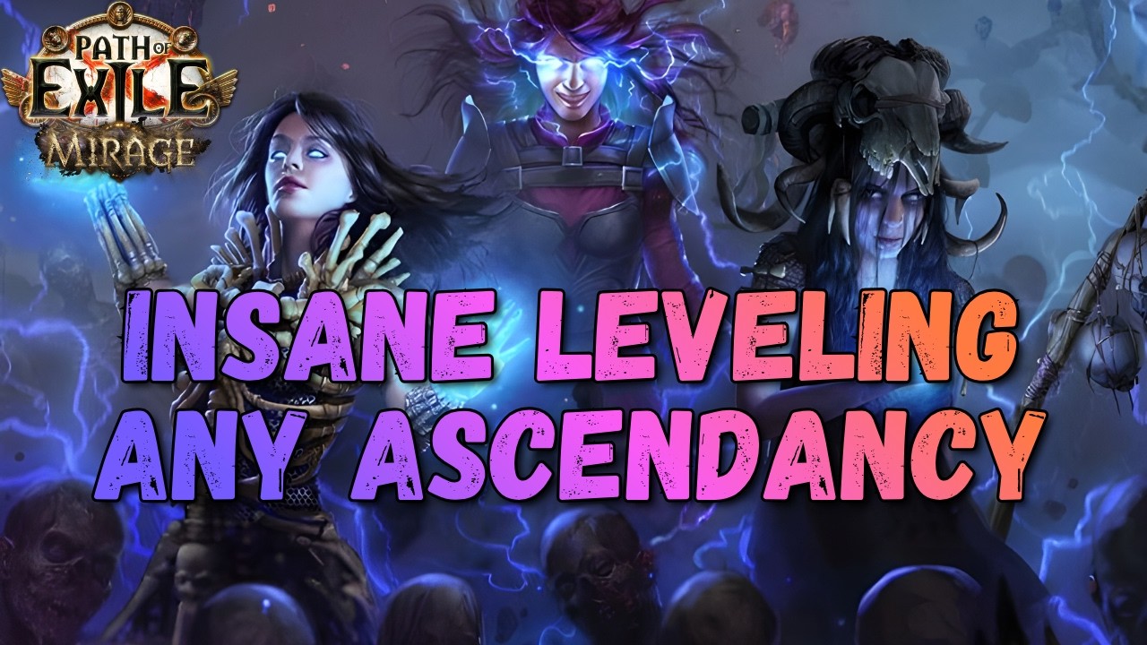 INSANELY Fast Witch Leveling – 2h12m for ANY Ascendancy (PoE 3.28 ...