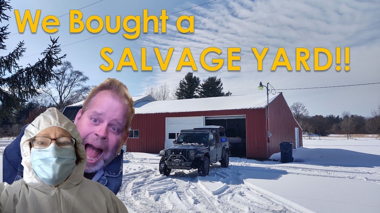 Tour of Our New Project - a former auto salvage business. - YouTube