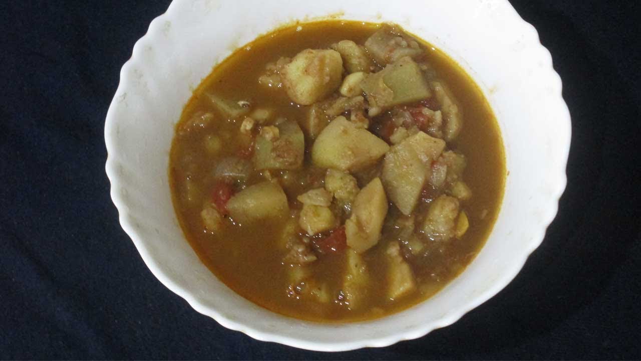 Potato Chayote Stew / Dinner Recipes / Chayote Recipes / Mirliton ...