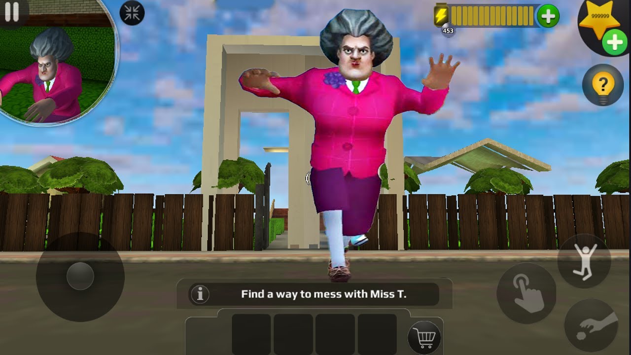 Scary Teacher 3D - Playing Againts Miss T In Miss T's House /android ...