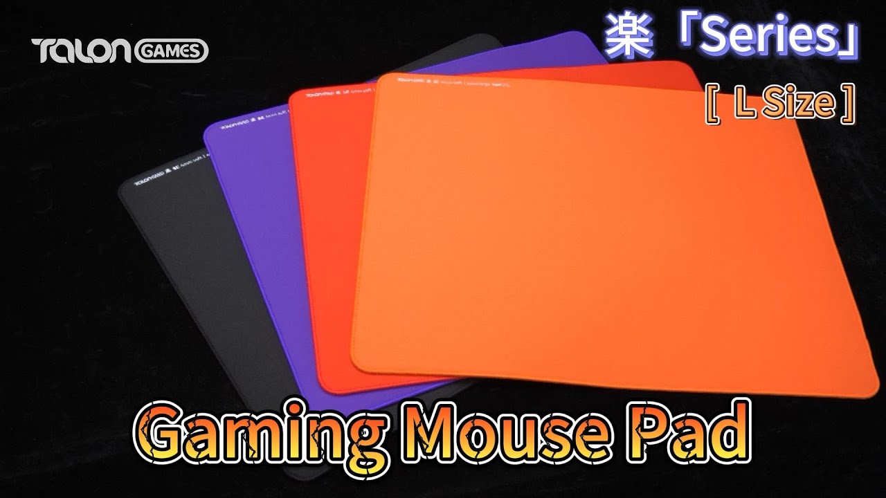 Gaming Mouse Pad | TALONGAMES 楽 Series Gaming Mouse Pad (L Size - Red ...