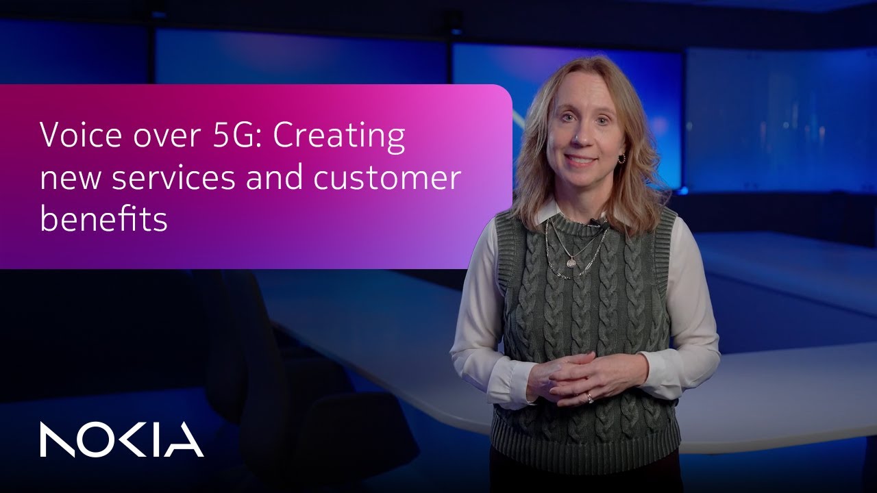 Voice over 5G: Creating new services and customer benefits - YouTube