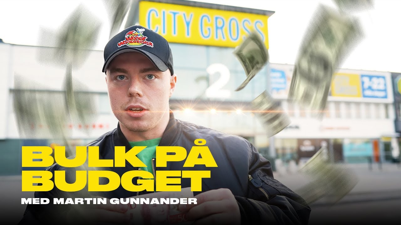BULK PÅ BUDGET med Martin Gunnander! - YouTube