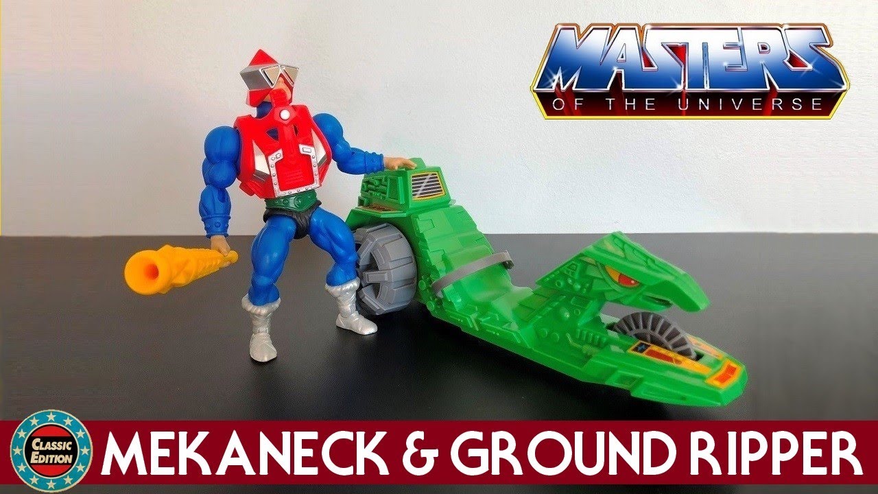 MEKANECK & GROUND RIPPER Origins | MOTU Reviews 058 - YouTube