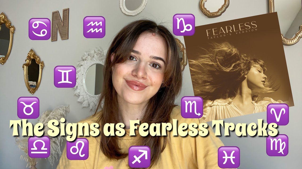 The Signs as Fearless Tracks (Taylor's Version Obvs) - YouTube