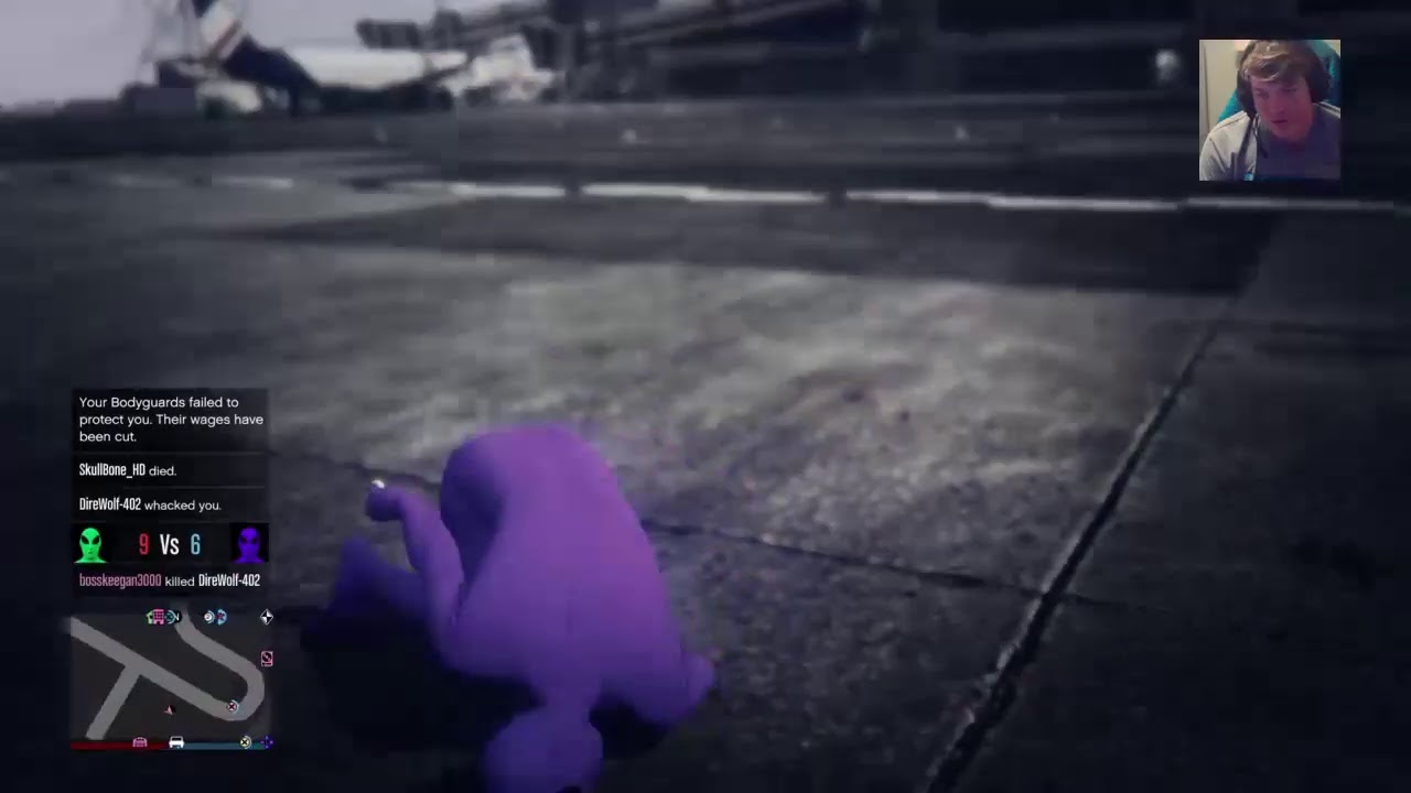 GTA 5 PURPLE ALIEN GANG FINAL WAR - YouTube