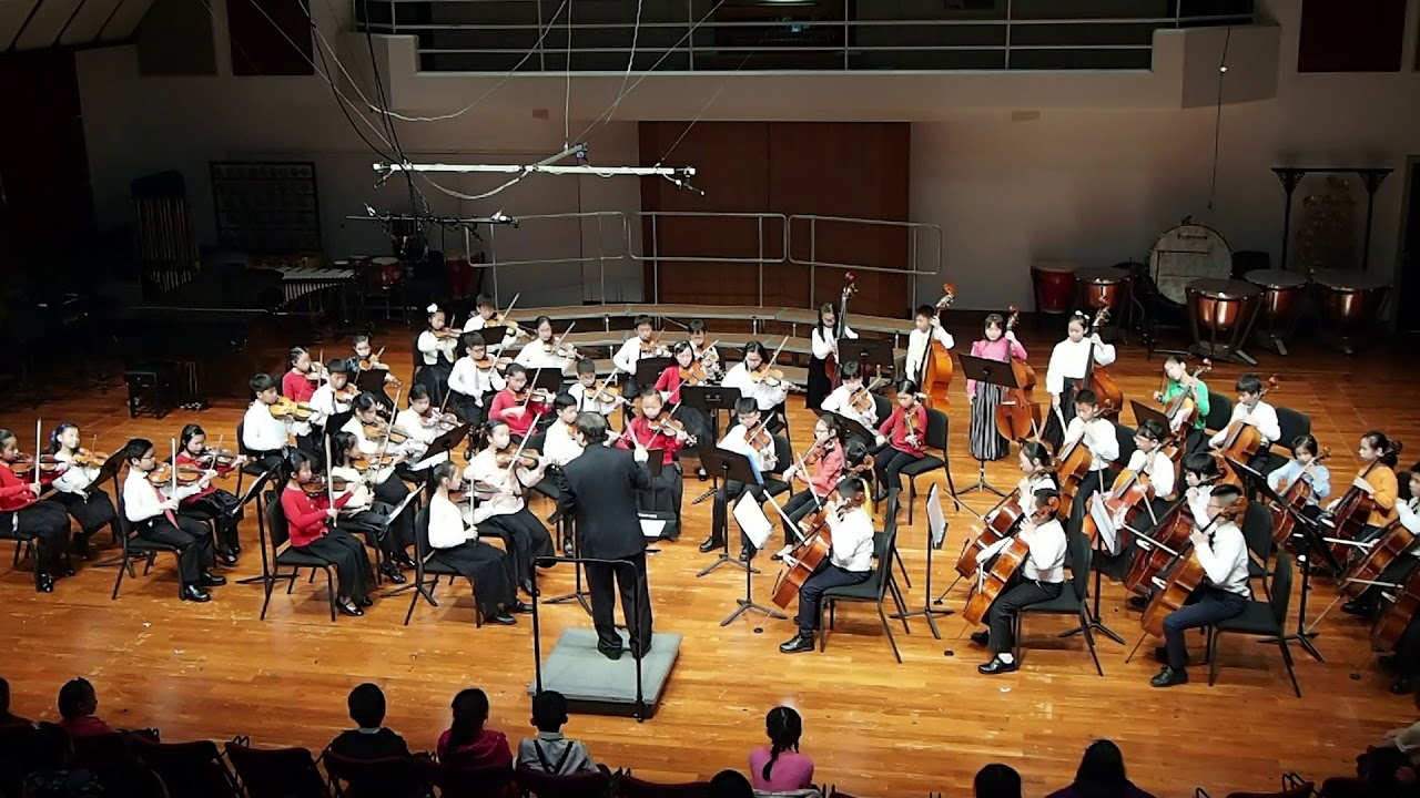 20181208 Lee Ching Donna as First Violin leader performed at HKAPA ...