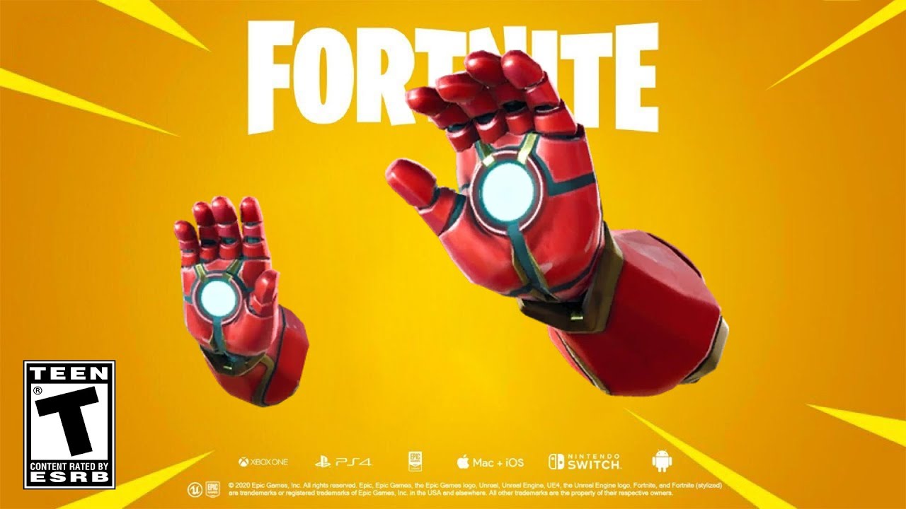 How To Get Iron Man Repulsor Gauntlets Mythic in Fortnite Chapter 5 ...
