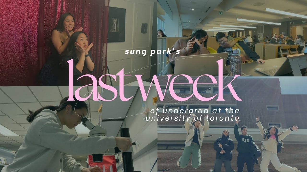 last week of undergrad at the university of toronto | life sciences ...