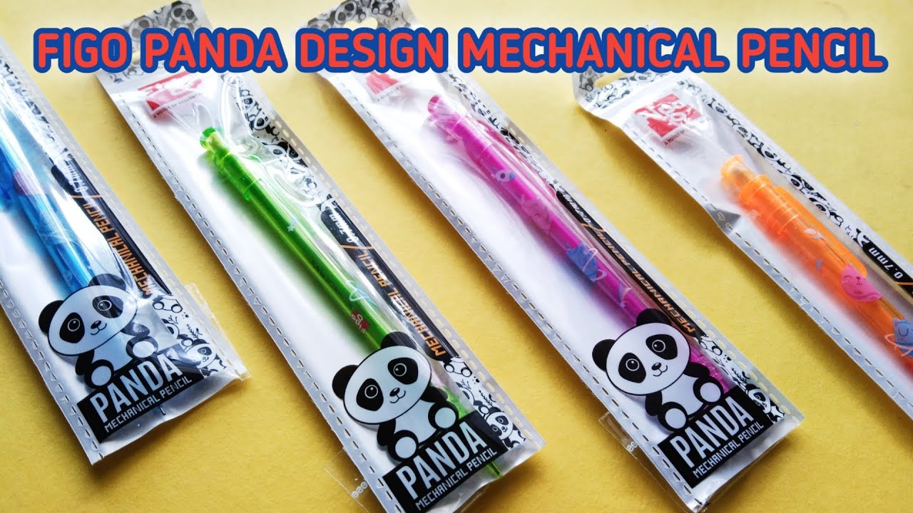 Figo PANDA design mechanical pencil 0.7 unboxing/pradhap unboxing ...