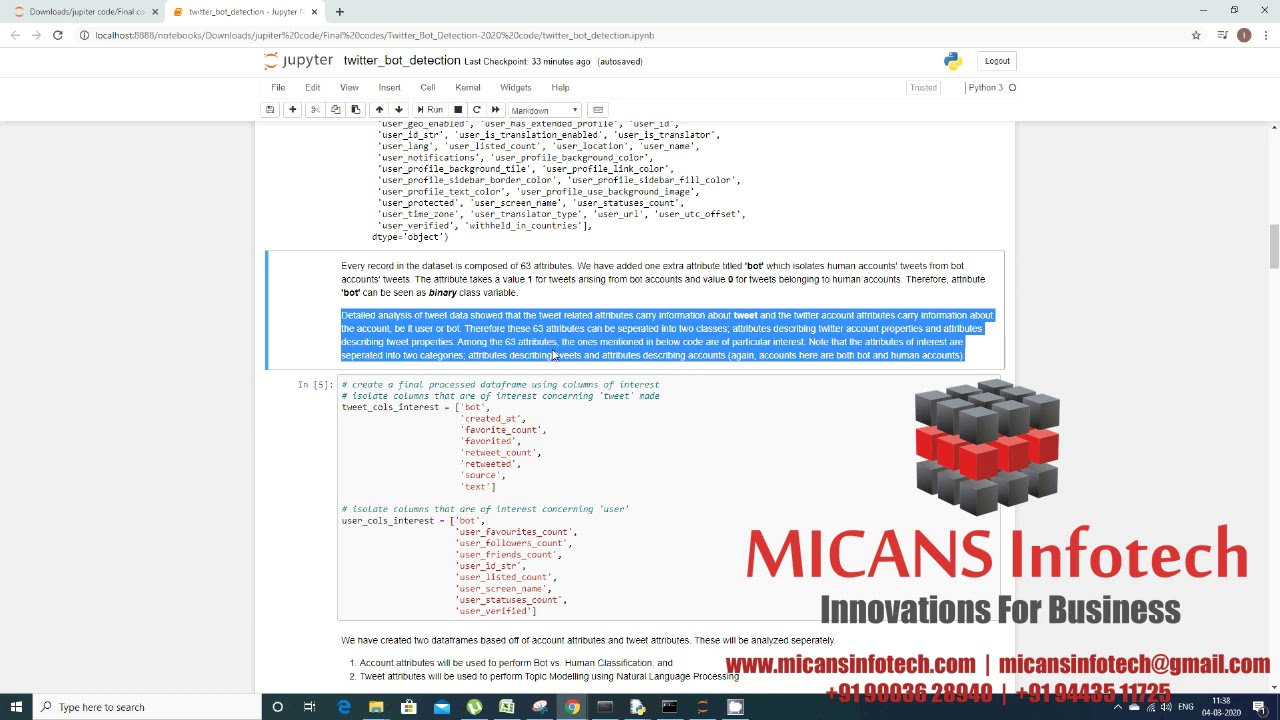 TWITTER BOT DETECTION USING RANDOM FOREST ALGORITHM - YouTube