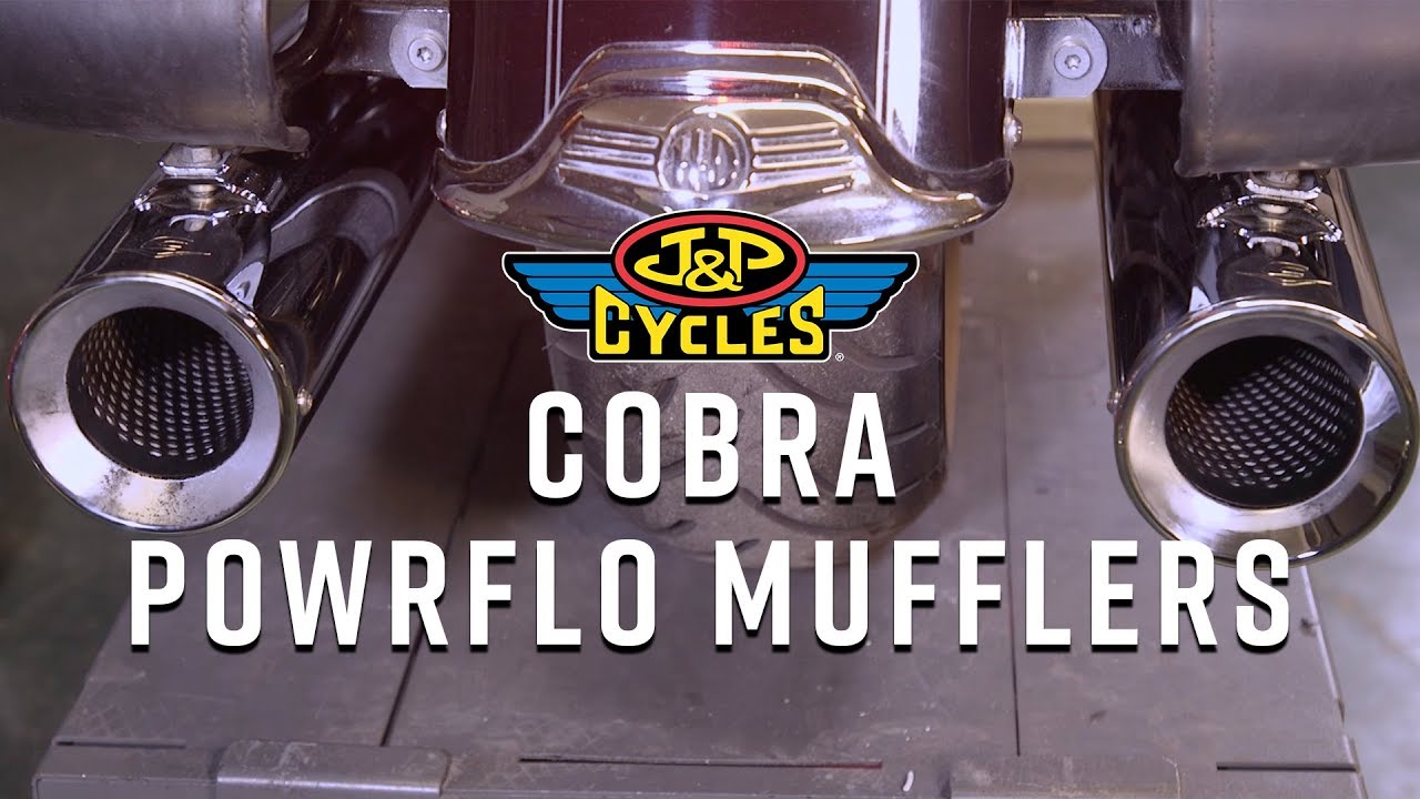Product Spotlight : Cobra 4 1/2" Powrflo Mufflers - YouTube