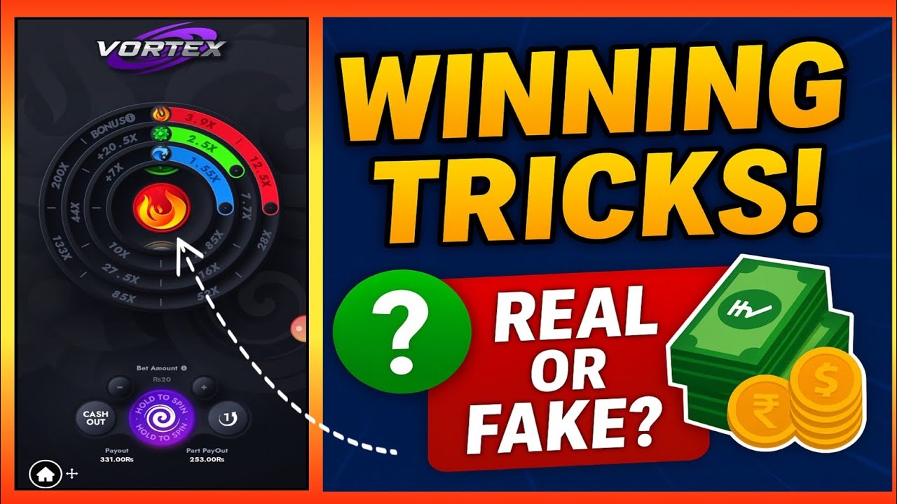 Vortex Game New Winning Tricks | 777B Vortex Winning Strategy | Vortex ...