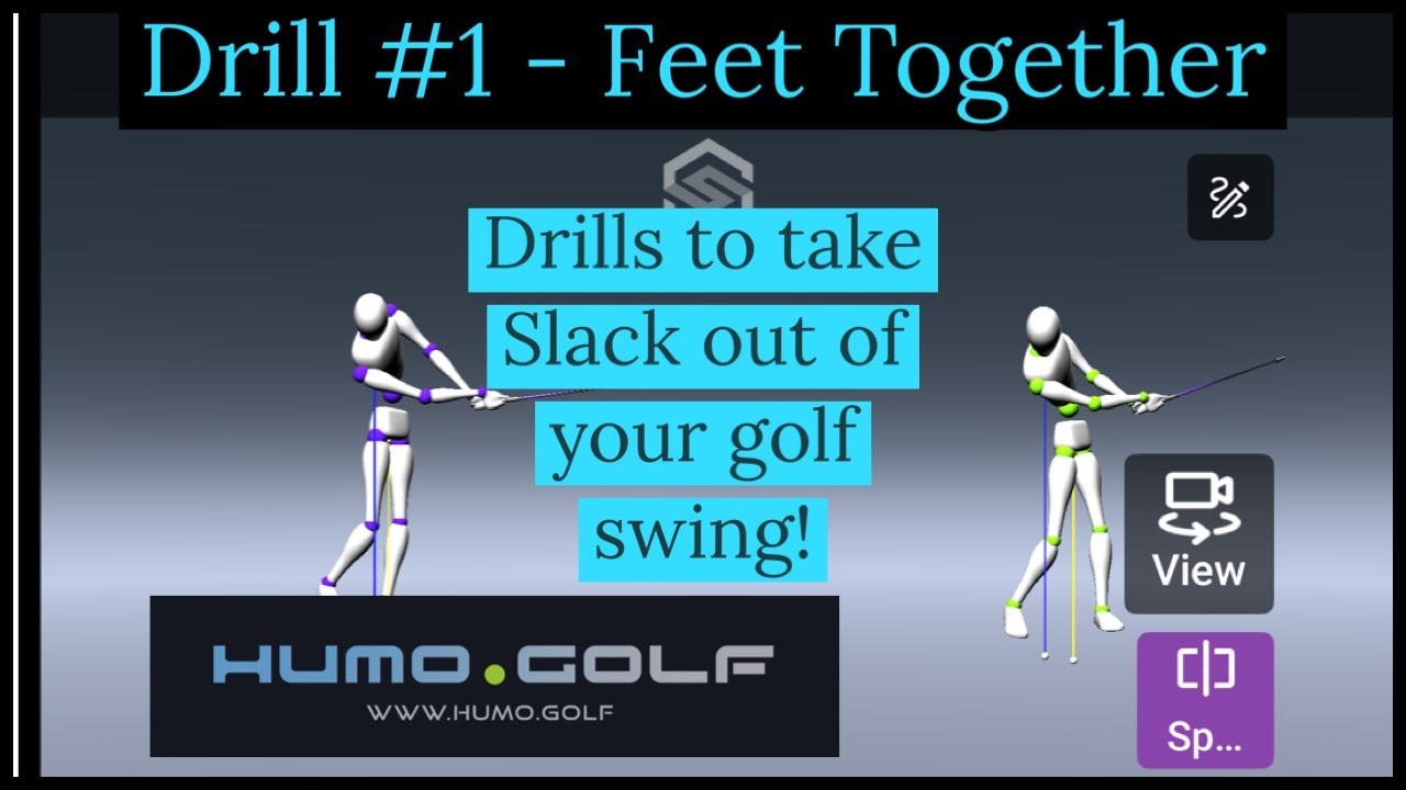 Drill #1 on Reducing Lower Body Slide to take the Slack out of your ...