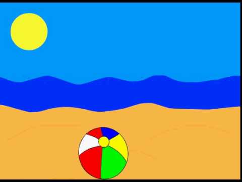Beach Ball Animation - YouTube