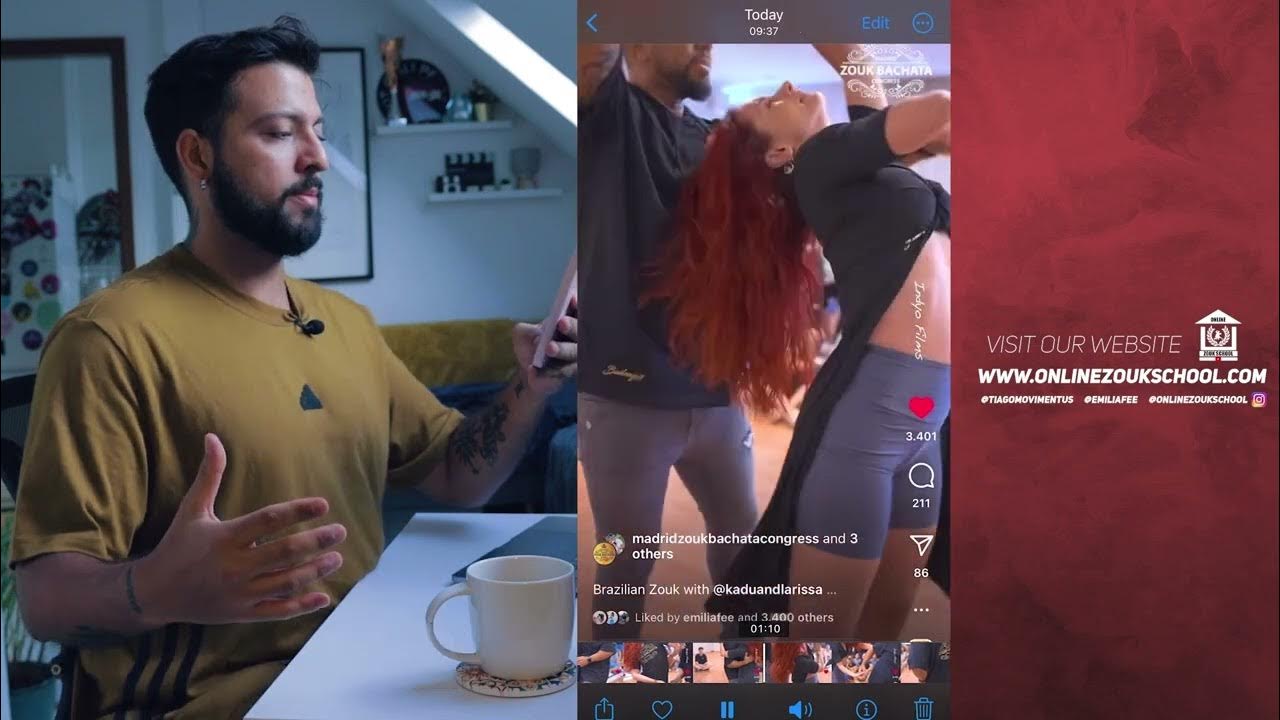 Types of head movements in Brazilian Zouk | Reacteaching Cut - YouTube