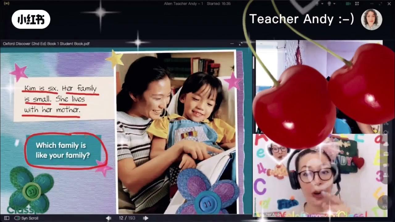 Online English class demo classin - YouTube