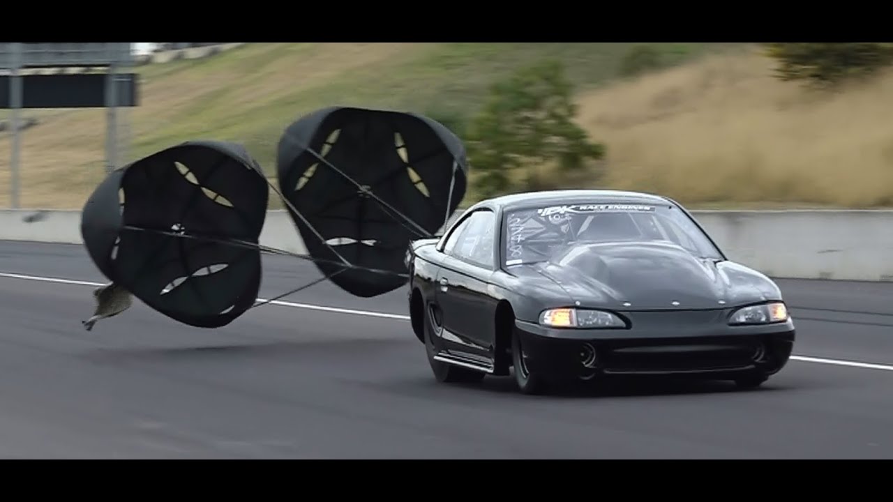 BK RACE ENGINES OUTLAW 10.5 TWIN TURBO V8 MUSTANG 6.88 @ 204 MPH SYDNEY ...