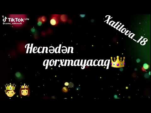 Canim QARDASIM ESGERIM YOLUNU GOZELLEYRIK TEZ GEL 💜IM