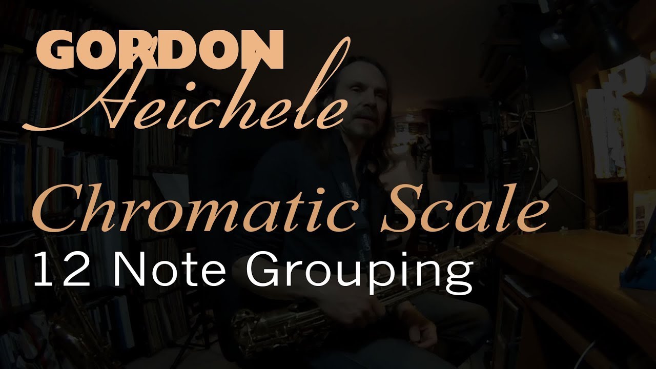 Chromatic Scale 12 Note Grouping - YouTube
