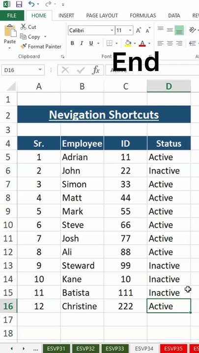 Shortcut for switch between worksheets in excel - Excel Shortcuts - YouTube