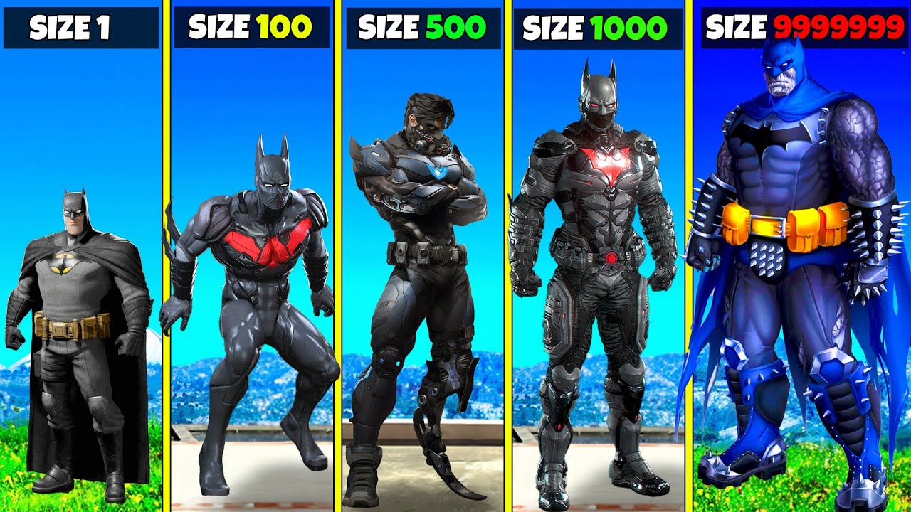 $1 BATMAN into $1,000,000,000 ULTIMATE BATMAN in GTA 5! - YouTube