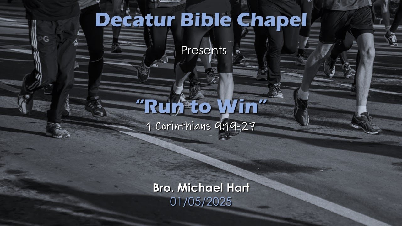 Sunday Service 01/05/2025 - Run to Win - YouTube