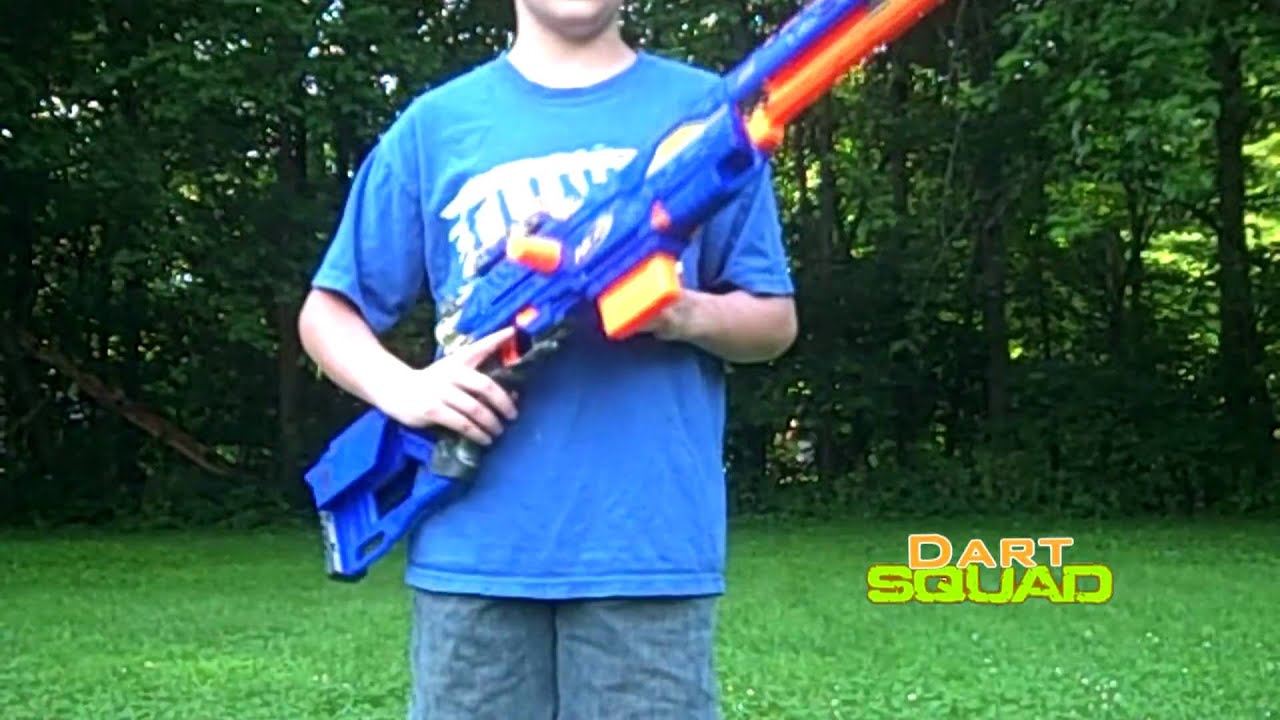 Nerf Longstrike CS-6: Review & Firing Test - YouTube