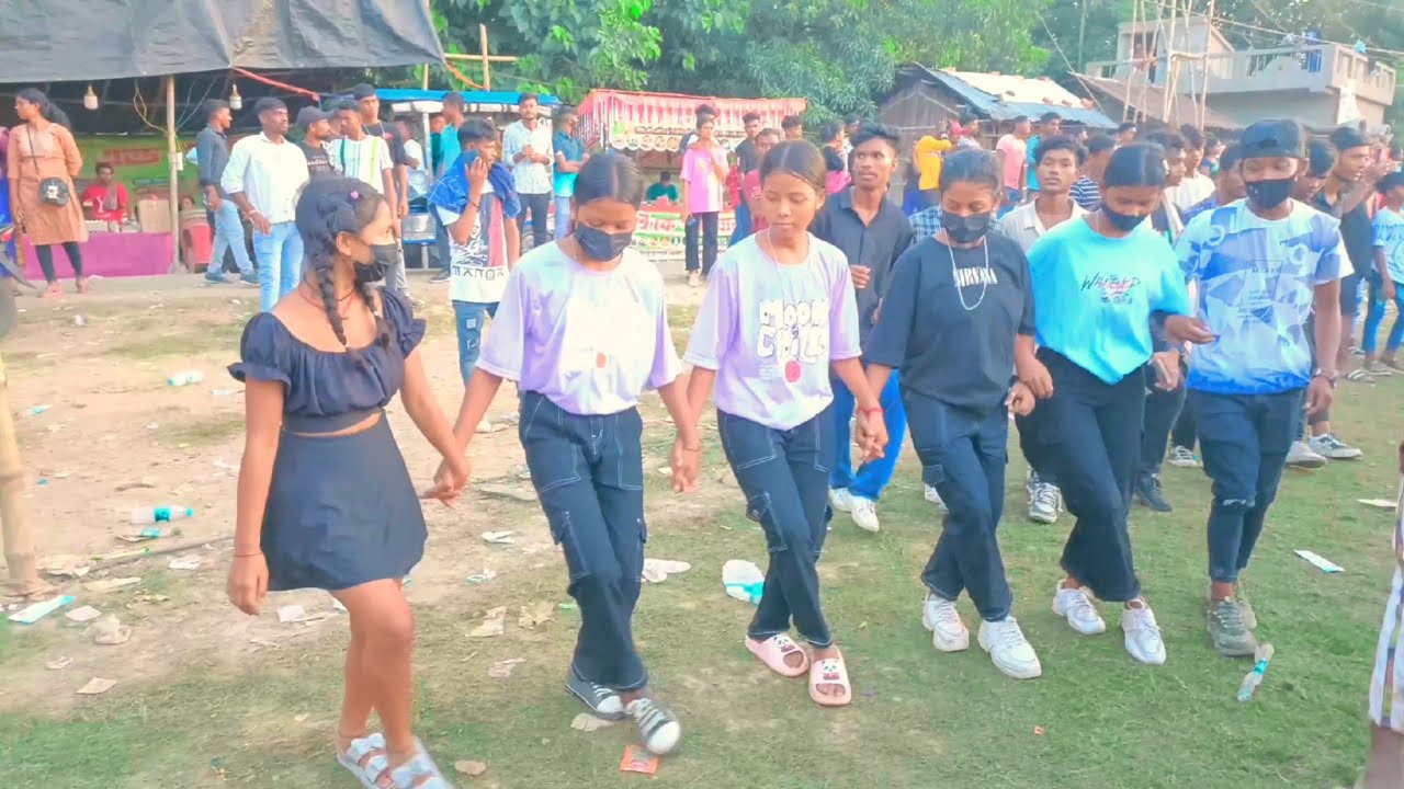 Ludu Budu Sag Lakhe // Nagpuri Dance Chain Video 2024 - YouTube