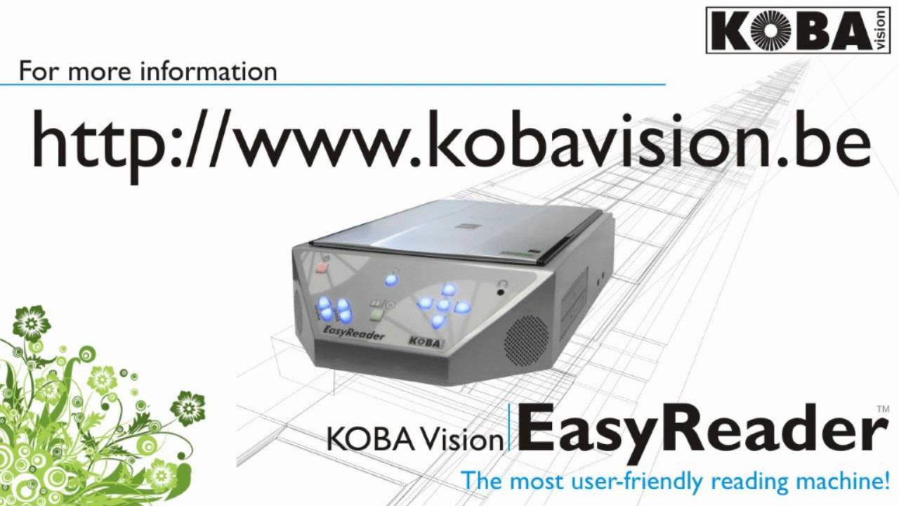 EasyReader - Reading Machine - KOBA Vision - YouTube